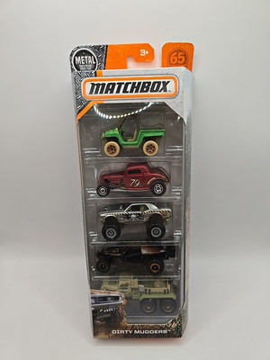 Matchbox Dirty Mudders 1:64 Vehicles, Pack of 5 27084092950| eBay
