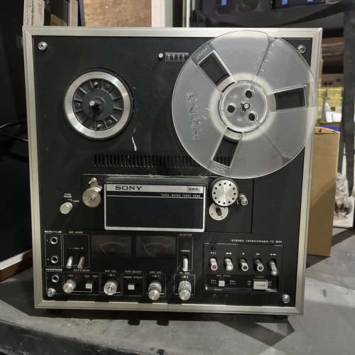 SONY STEREO TAPERECORDER TC-640 | eBay