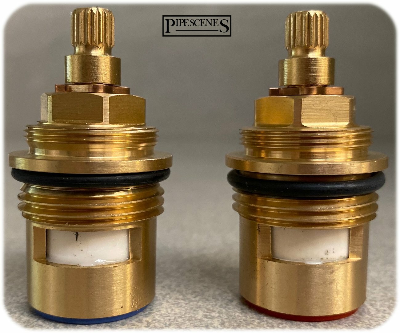 3/4" Bath Tap CL4-1 / A2 Ceramic Disc Tap Cartridge Valves 20 Spline x ...