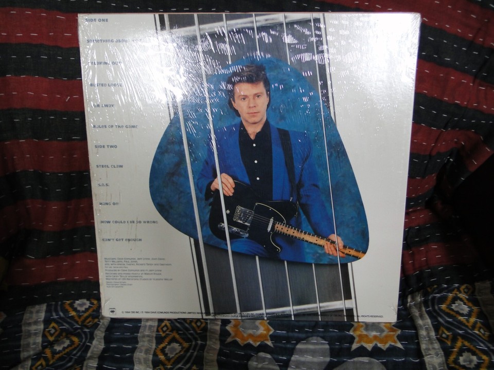DAVE EDMUNDS "RIFF RAFF" LP EXC VINYL & COVER IN SHRINK 1984 | eBay