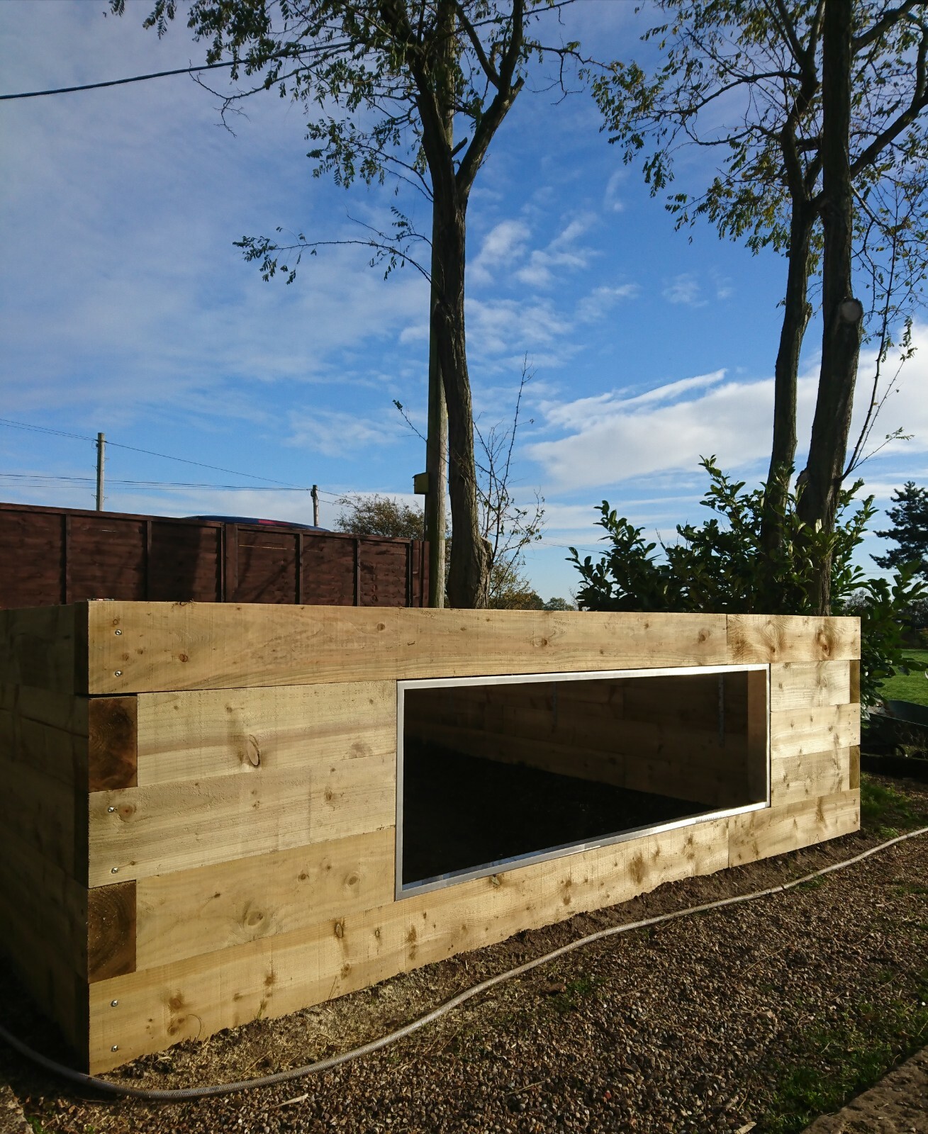 Koi Pond Stainless Steel Viewing Window Frame and Glass Kit | eBay UK