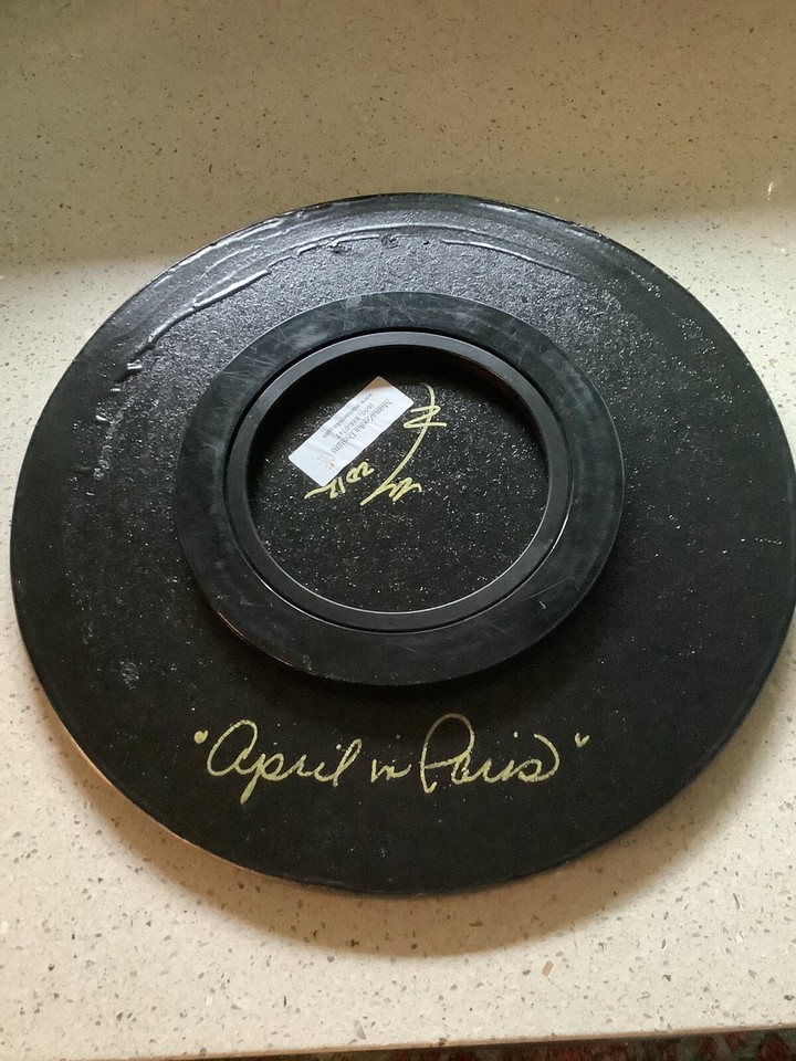 Mama Zooka Designs 15” LAZY SUSAN “APRIL IN PARIS”, vintage look | eBay