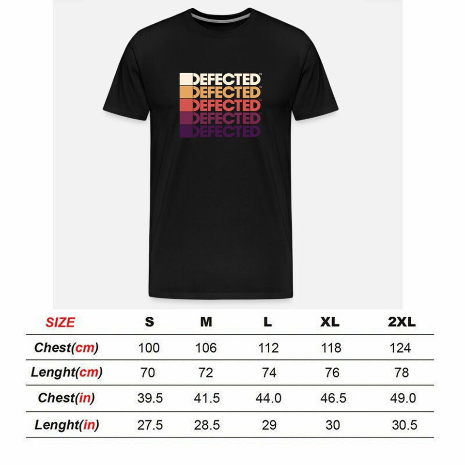 Defected Records Progressive House Music Record Label Mens T-Shirt ...