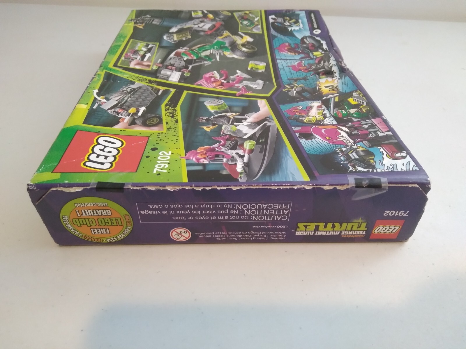 LEGO Teenage Mutant Ninja Turtles: Stealth Shell in Pursuit (79102) for ...