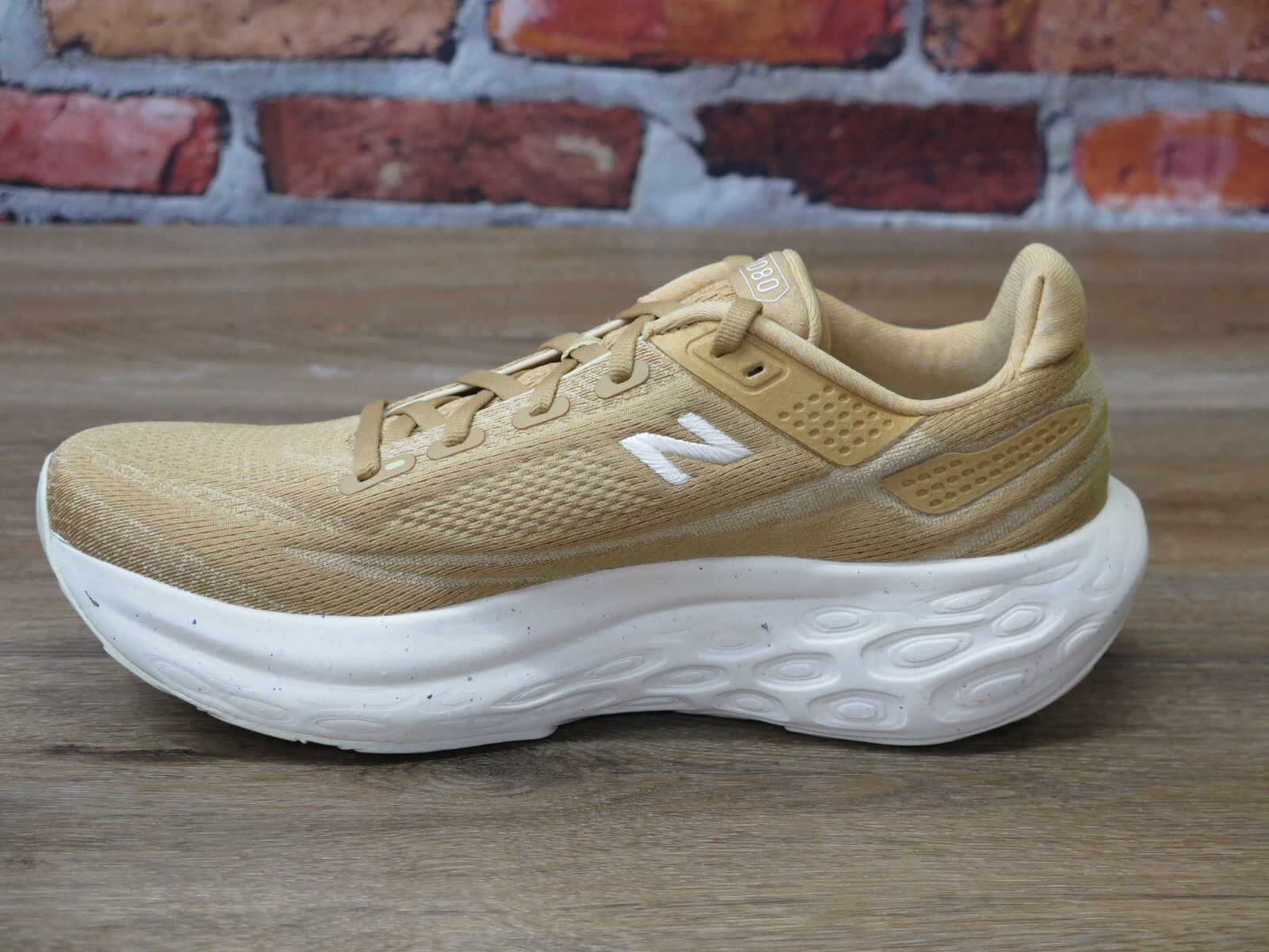 Women's New Balance Fresh Foam x 1080v13 Running Shoe Khaki/White ...