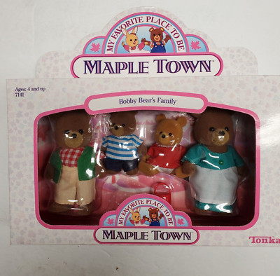 1986 Tonka Maple Town Bobbie Bears Family New | eBay