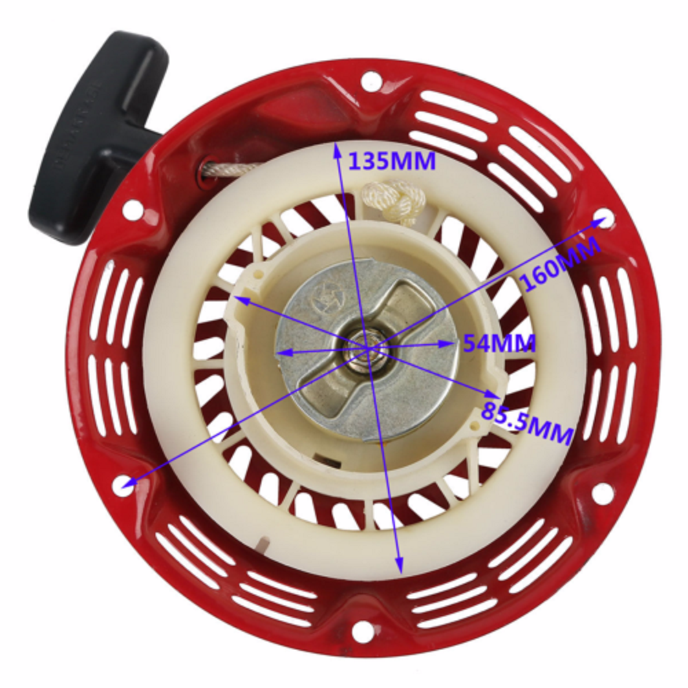 PULL STARTER RECOIL FOR NIKO NIKOTA 6.5HP 3500 WATTS GASOLINE GENERATOR ...