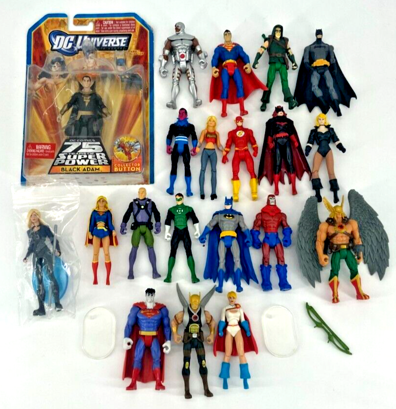 Mattel Dc Figures lot + accessories | eBay