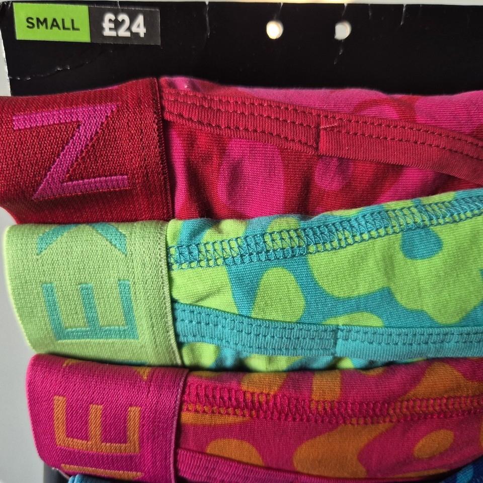 Next A Front 4 Pack Cotton Stretch Boxers Multicoloured Size Small 30 ...