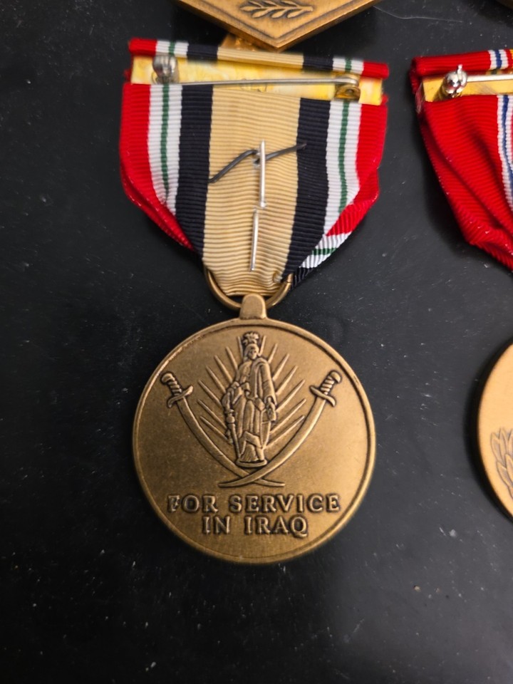 5-US ARMY WARRIOR MEDALS RANGER ? - PLEASE LOOK VERY CLOSLEY -ESTATE ...