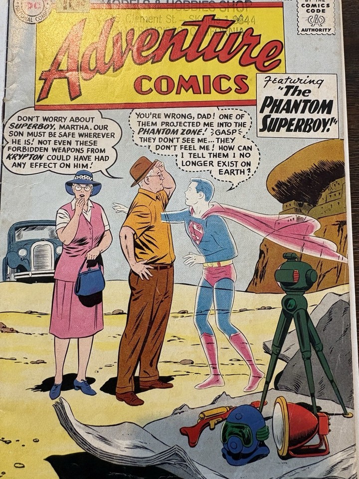 Adventure Comics #283, Superman 1st Phantom Zone General Zod 1961 Key ...