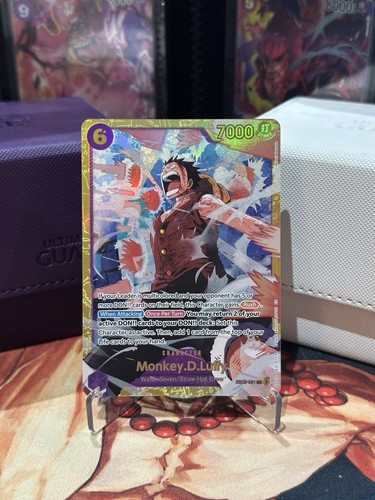 Monkey.D.Luffy EB02-061 SEC One Piece TCG Card English | eBay Australia