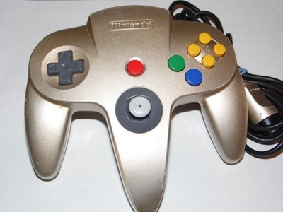 Nintendo 64 GOLD Controller Rare find | eBay