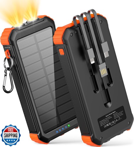 LATIMERIA 45800mAh Solar Charger Power Bank, Portable Phone Charg | eBay