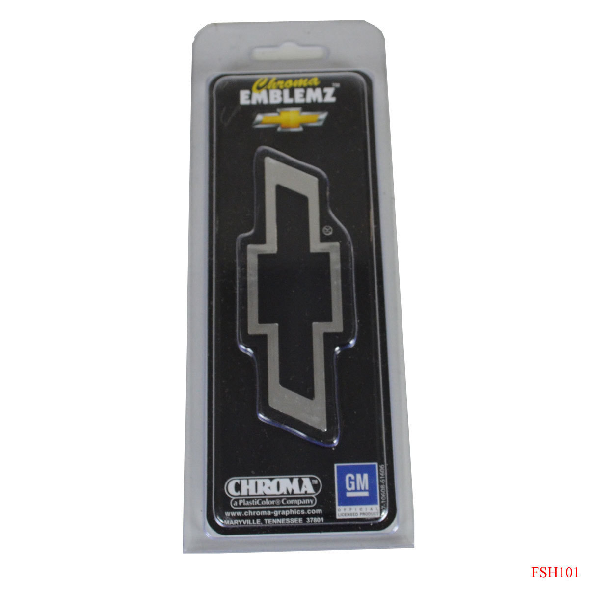 New Chevy Bowtie Plastic Chrome Emblem by Plasticolor Official Licensed ...