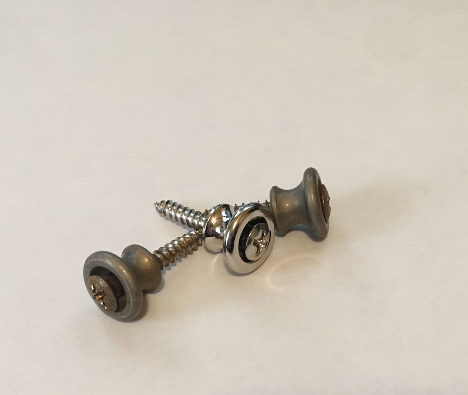 Aged Strap Buttons for Gibson SG Les Paul ES Relic 355 | eBay