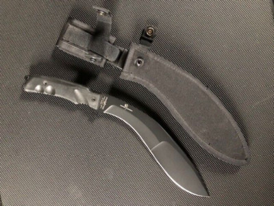 Fox Knives FKMD Extreme Tactical Kukri Fixed Blade FX-9CM04T - NOS/LNIB ...