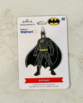 Hallmark Batman Christmas Ornament Flat Metal DC | eBay