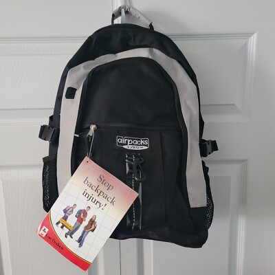 New Airpacks System Backpack Medium Black Stop Back Injury | eBay