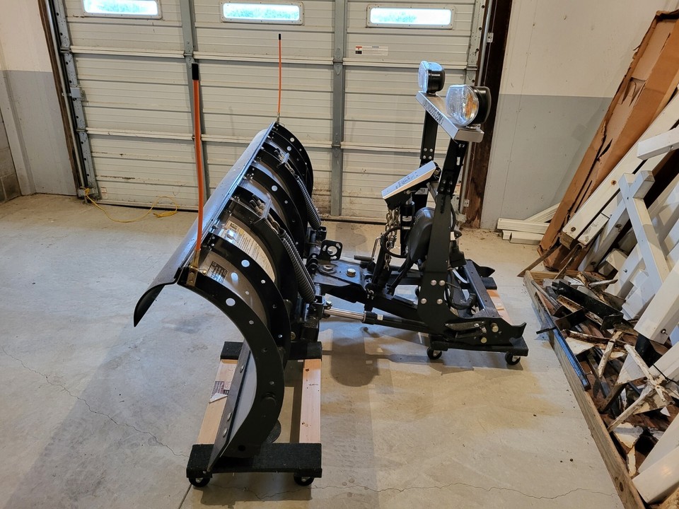 Snow Dog 7ft Plow Stainless Model HD75 New Condition by Buyers Products ...