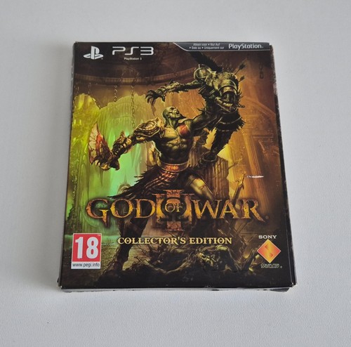 God Of War III 3 Collector's Edition Sony Playstation 3 PS3 PAL ...