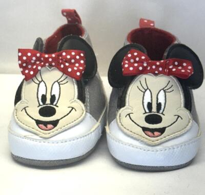 Disney Minnie Mouse Baby Shoes Booties Size 3-6 Months NEW | eBay
