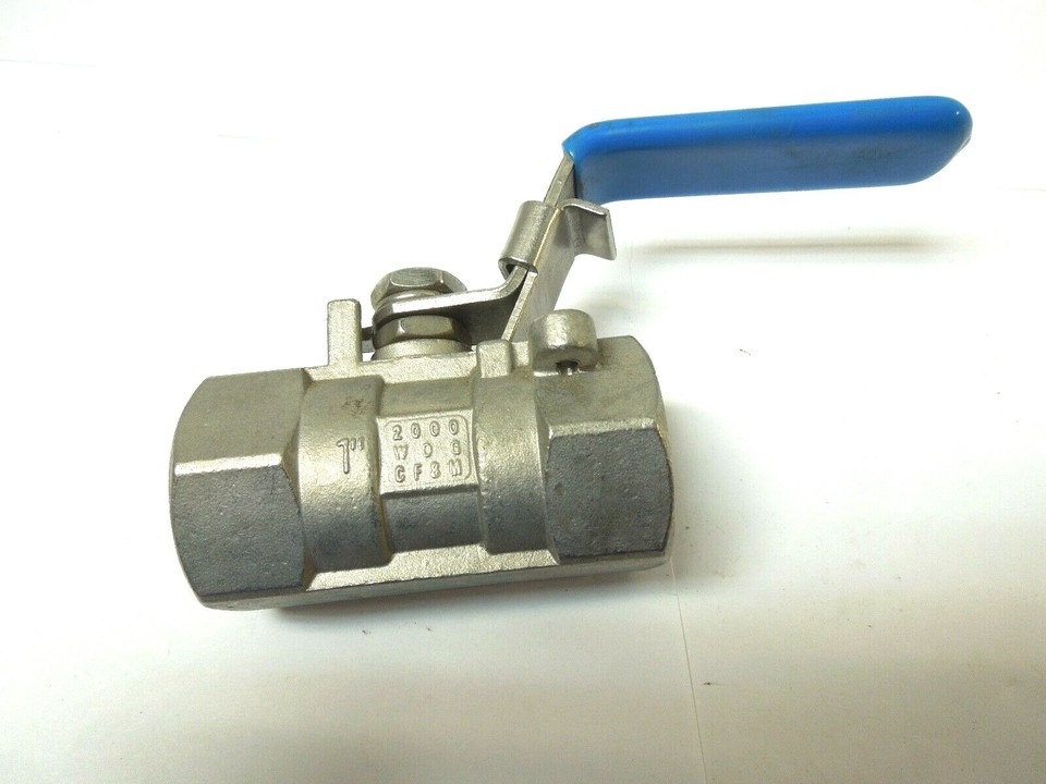 Ball Valve NAVCO 1" FNPT 2000 WOG Reduced Port 316S/S Short Lever