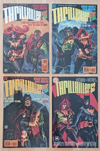 THRILLKILLER: BATGIRL & ROBIN + THRILLKILLER '62 (Lot of 4) DC Comics ...
