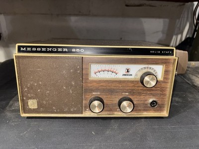 JOHNSON MESSENGER 250 A.M. 23 CH BASE OFF FREQ WORKS VINTAGE | eBay