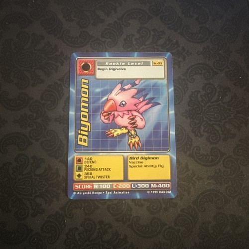 Digimon Biyomon Rookie Level St-03 | eBay
