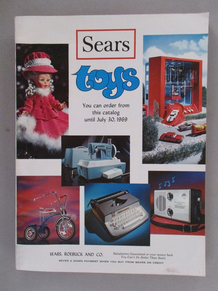 Sears Toys CATALOG - 1969 ~~ pre-Christmas, toy ~ nice condition | eBay