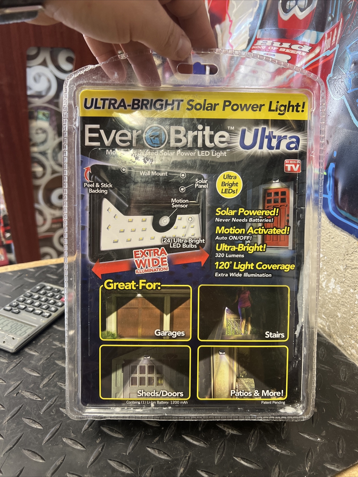 Buy Ever Brite Black Motion Activated Outdoor LED Area Light w/ 24 ...