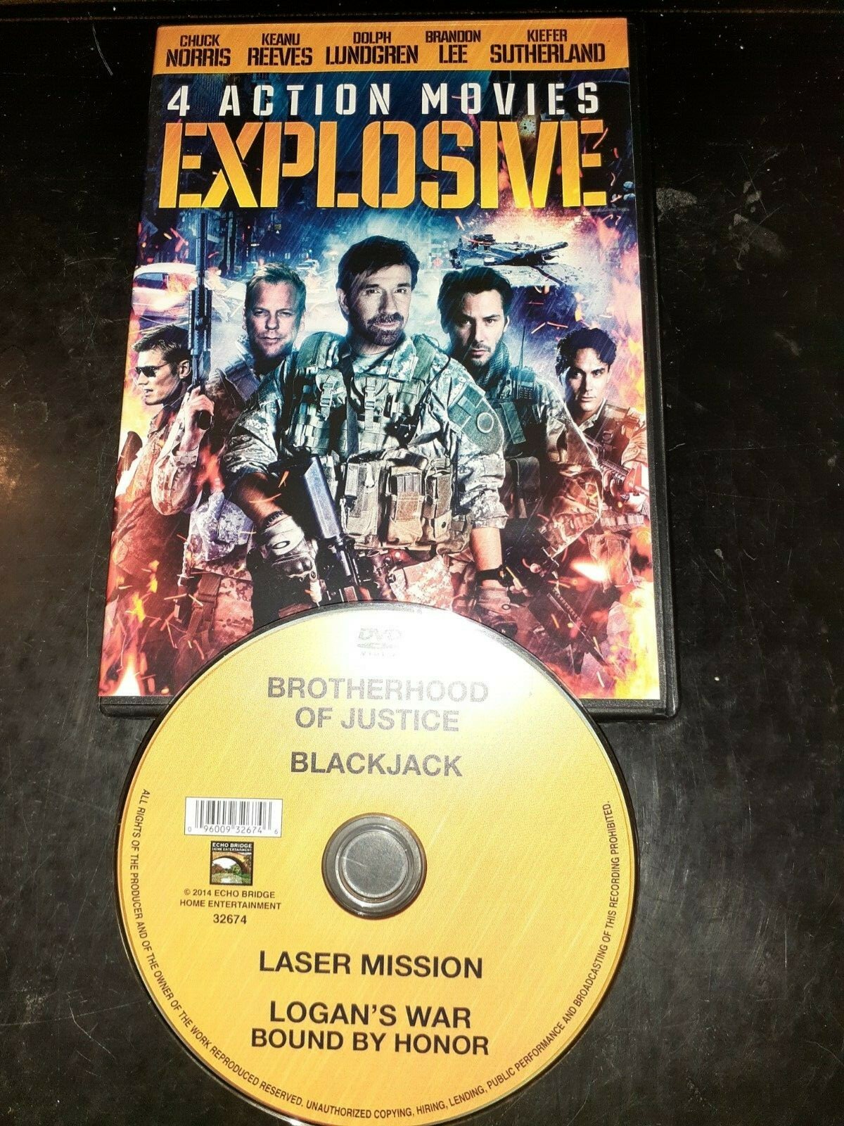 Explosive: 4 Action Movies (DVD, 2014) 96009326746| eBay