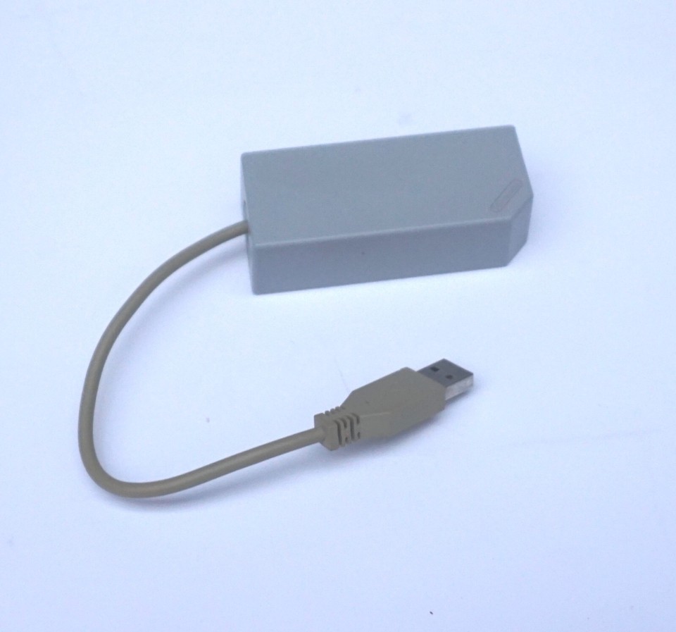 Nintendo Wii USB Ethernet Adapter Official OEM U Works w/Smash Switch ...
