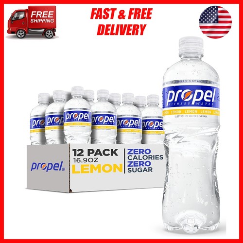 Propel, Lemon, Zero Calorie Sports Drinking Water with Electrolytes and ...