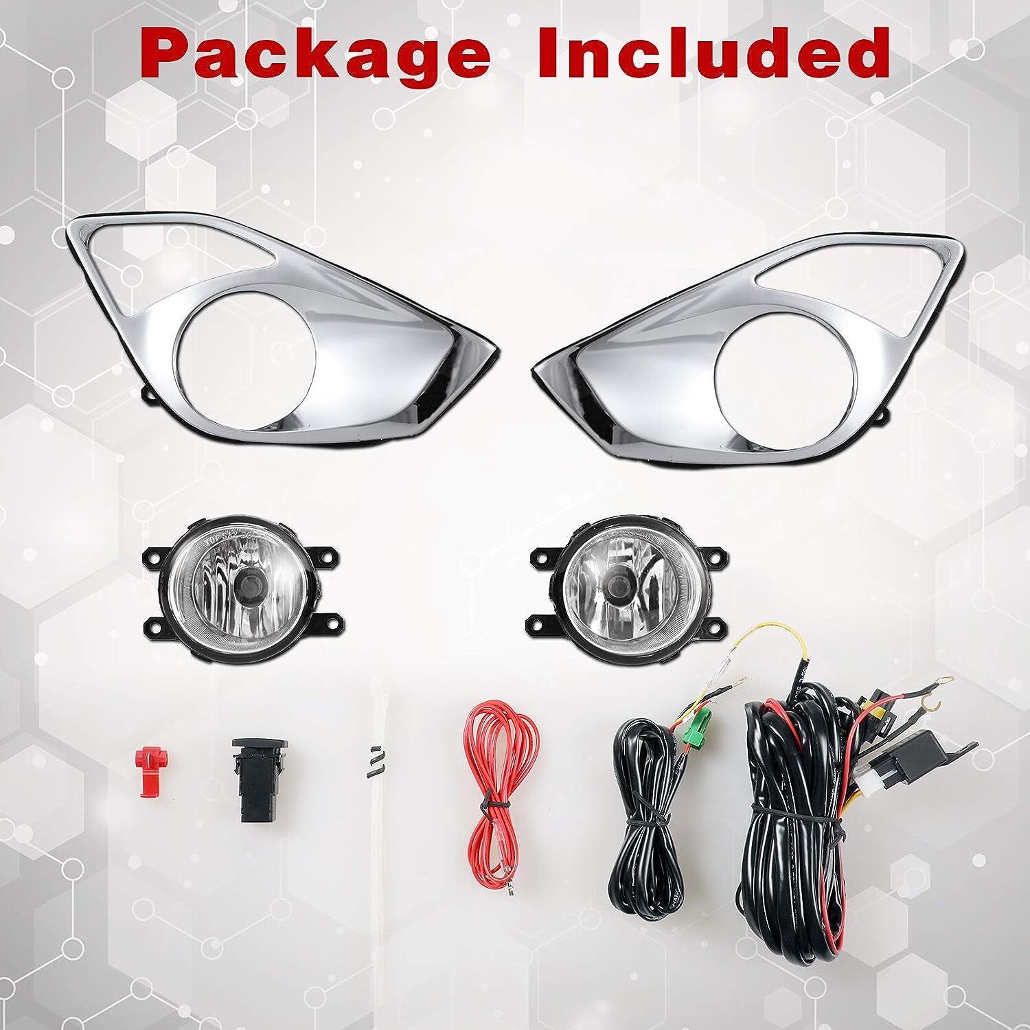 Fog Lights for 2013-2015 Toyota Avalon Driving Bumper Assembly Lamps ...
