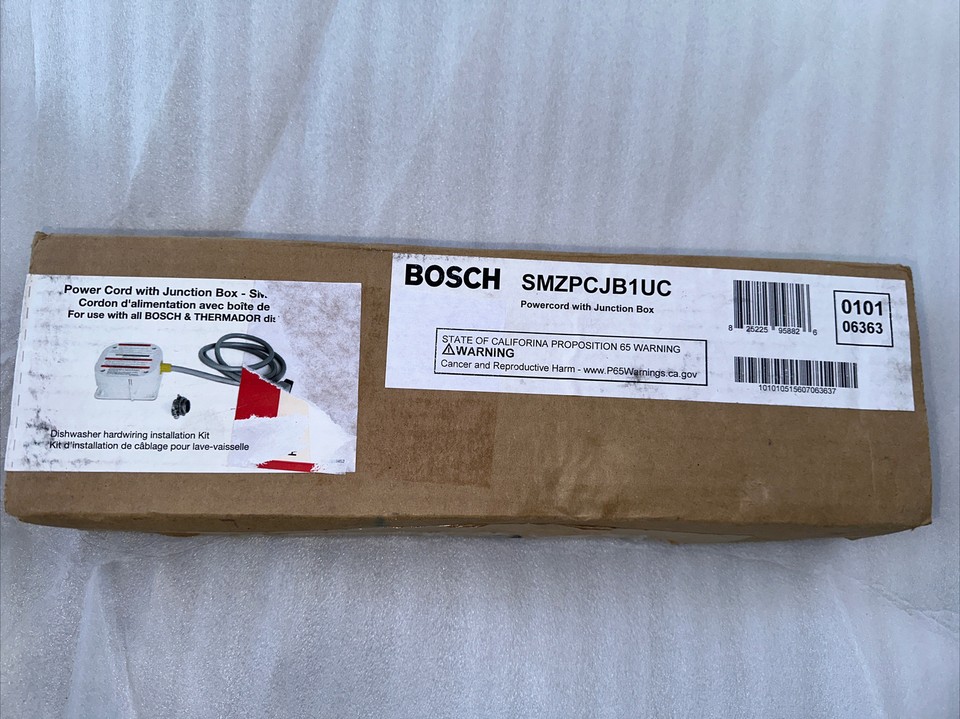 Bosch Dishwasher Power Cord With Junction Box SMZPCJB1UC 825225958826| eBay