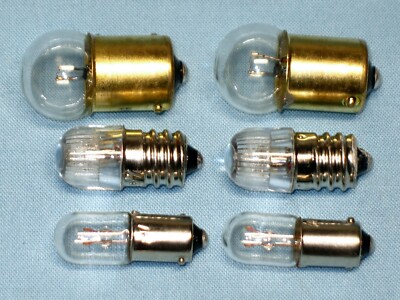HICKOK TUBE TESTER FUSE LAMP / BULB KIT ~ #81, 47, NE-45 / B7A (2 EACH ...