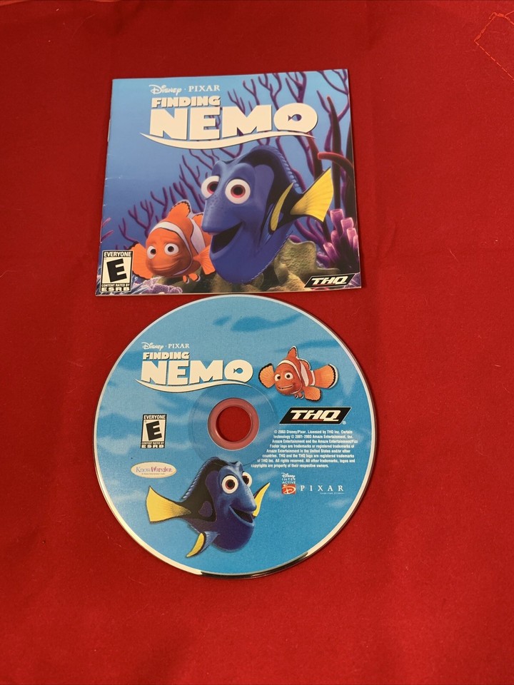 Finding Nemo (PC/MAC CD, 2003) CD And Manual Only | eBay