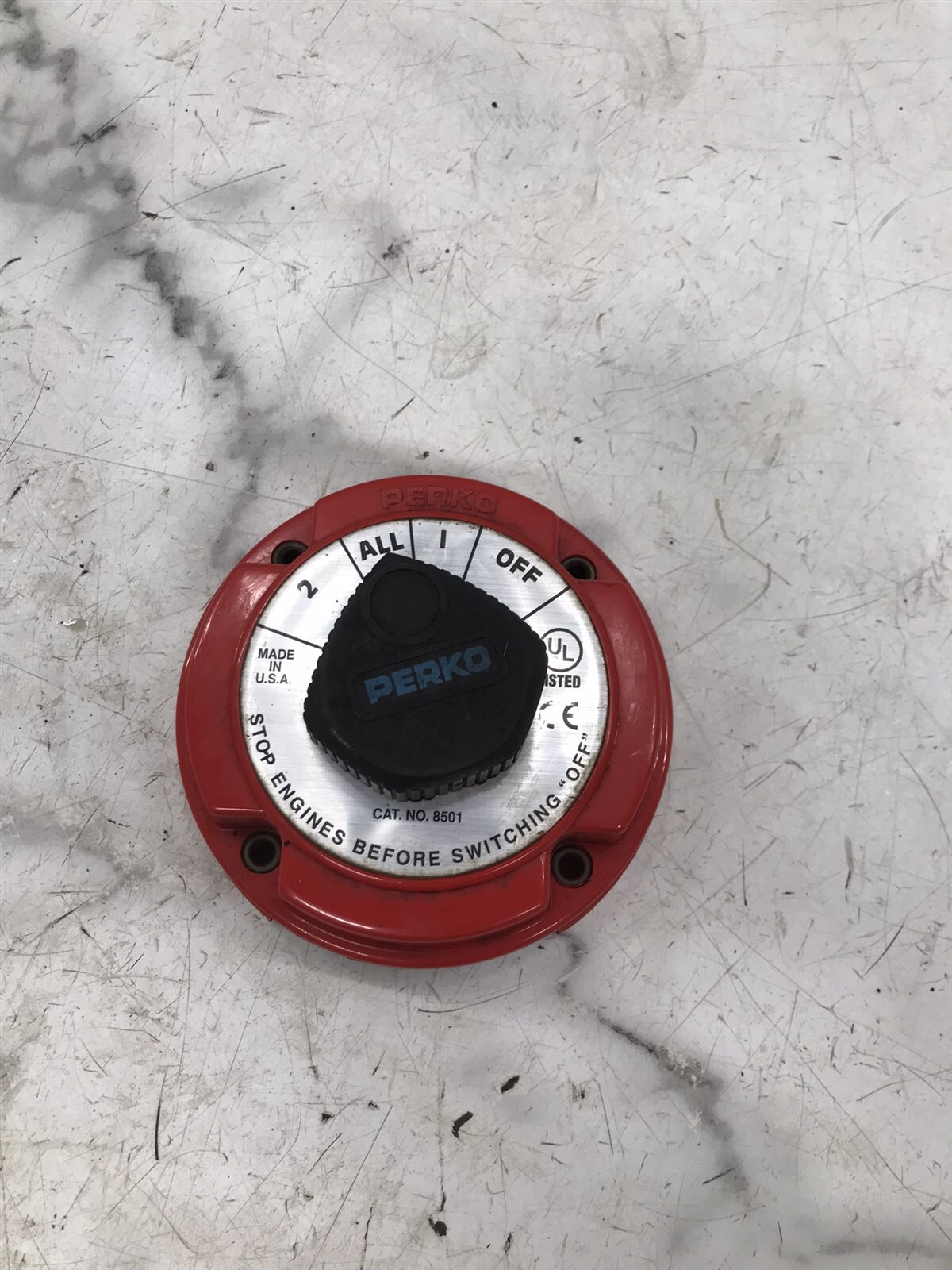 00 Monterey 220 Sport Boat Perko battery master selector switch | eBay