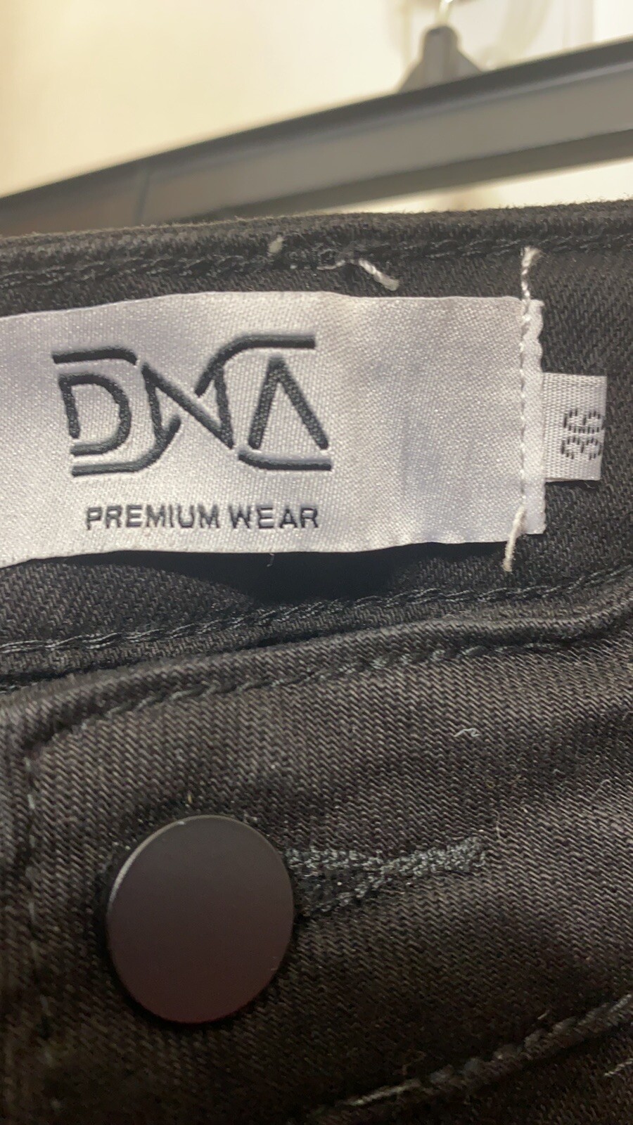 DNA Premium Wear Black Distressed/Destroyed Rhineston… - Gem