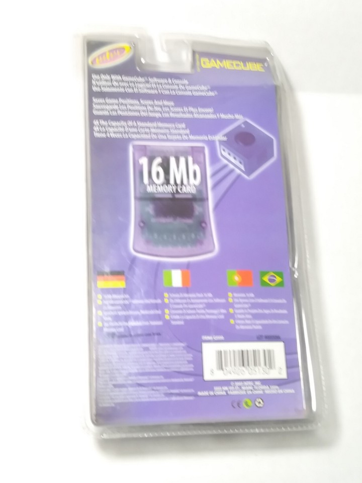 Brand New Game Cube Memory Card 16 Mb | eBay