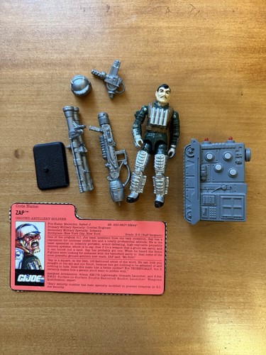Zap 1991 GI Joe OOP Rare Complete *No Audio* | eBay