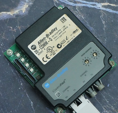 Allen Bradley 20-COMM-Q PowerFlex ControlNet Fiber Optic Adapter FRN:3. ...