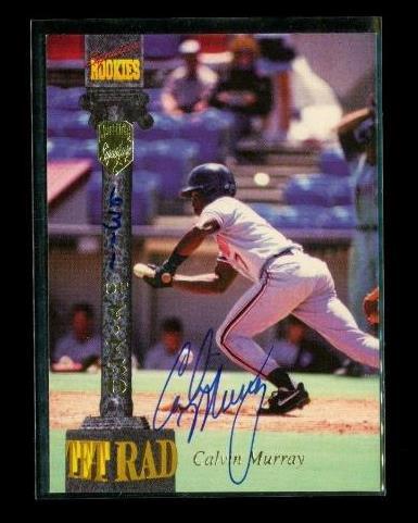 1994 Signature Rookies #XCV TET RAD Calvin Murray Auto Baseball Card | eBay