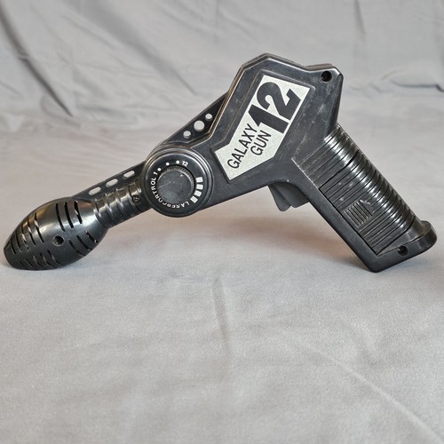 Galaxy Gun 12 By Toys For America Lights & Sounds Work Rare Black ...