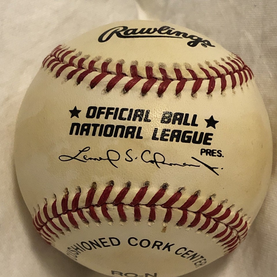Joe Oliver Signed Autographed OMLB Ball Cincinnati Reds 1990 WS Champ ...
