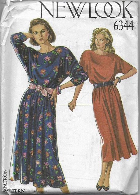 6344 Misses' Tops Sewing Pattern LOOK 2 Lengths Sleeve Options Sizes 8 ...