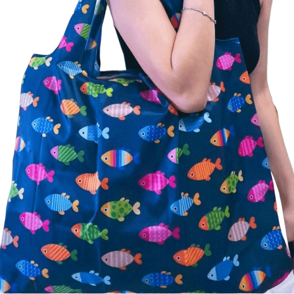 Colorful Fish Tote | eBay