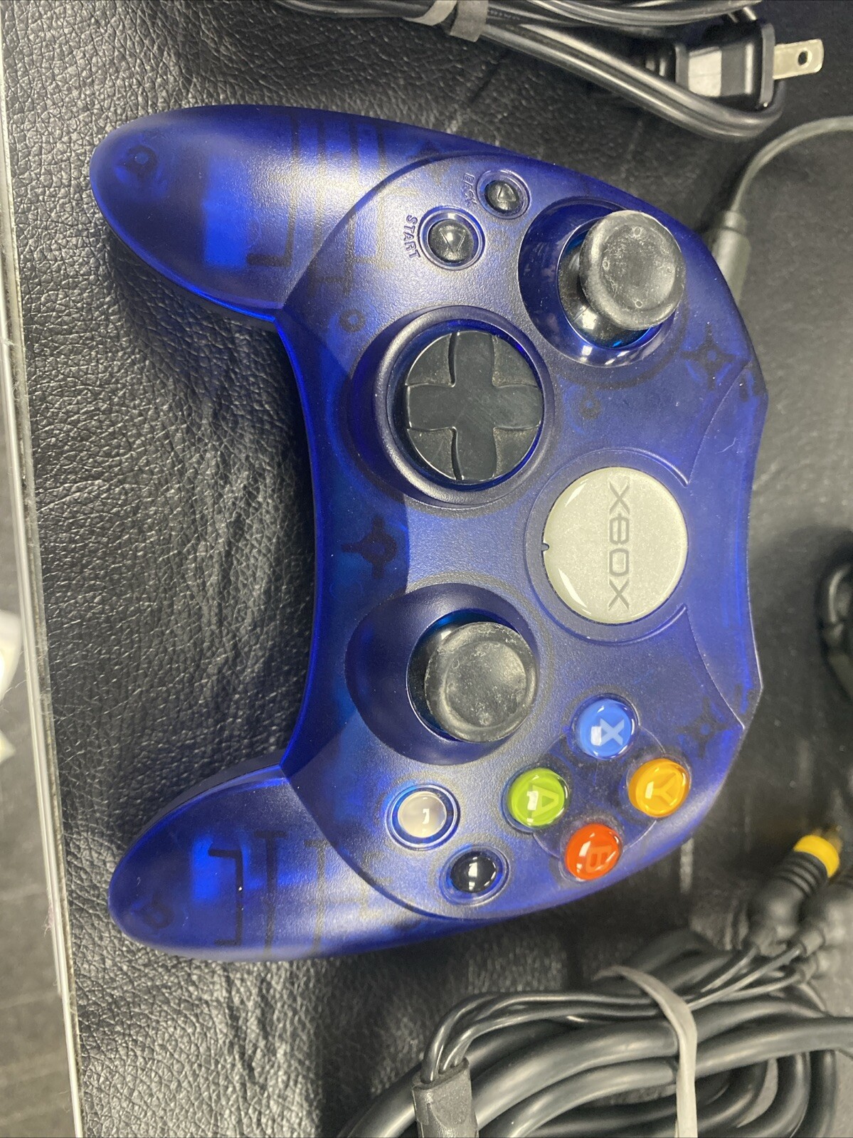 Original Xbox Translucent Blue Rare Canadian Edition With Box Crystal ...